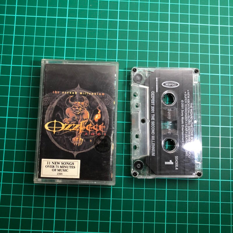 Ozzfest 2001- ตลับเทปมิลลิเนเนียมที่สอง | Shopee Thailand