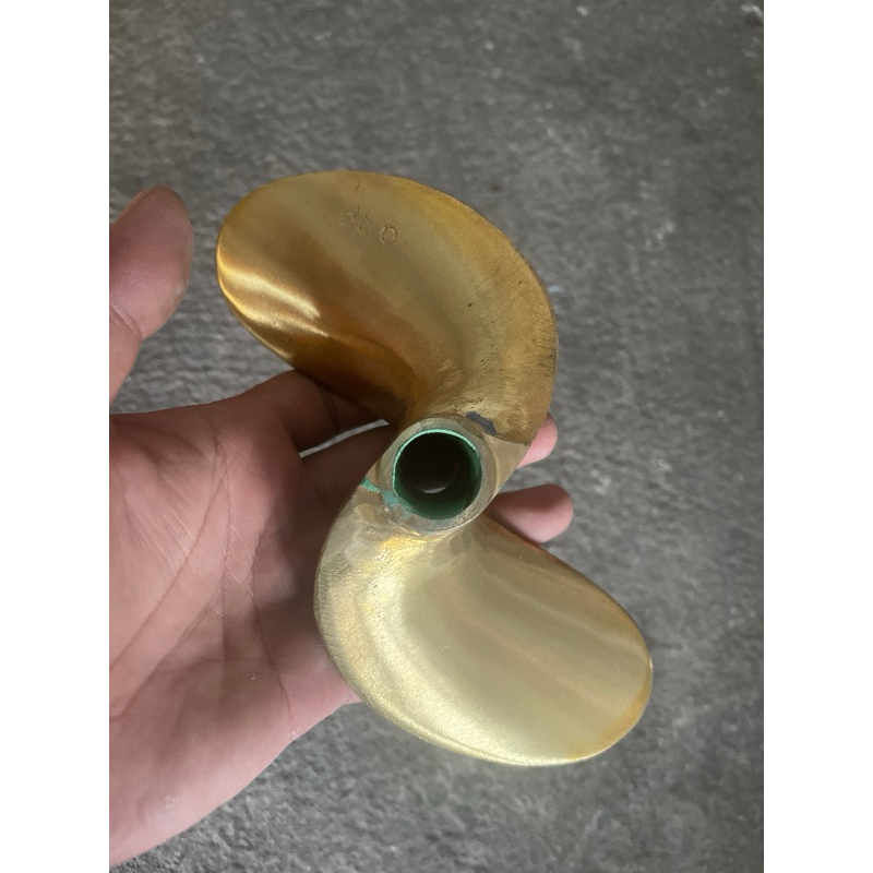 Bs6 BRASS KETINTING BOAT FAN. Ketinting BOAT PROPELLER | Shopee Thailand