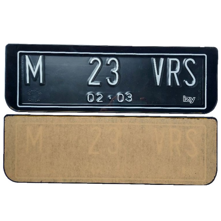 Mika ACRYLIC NUMBER PLATE HOLDER CAR NUMBER PLATE HOLDER MIKA ACRYLIC ...