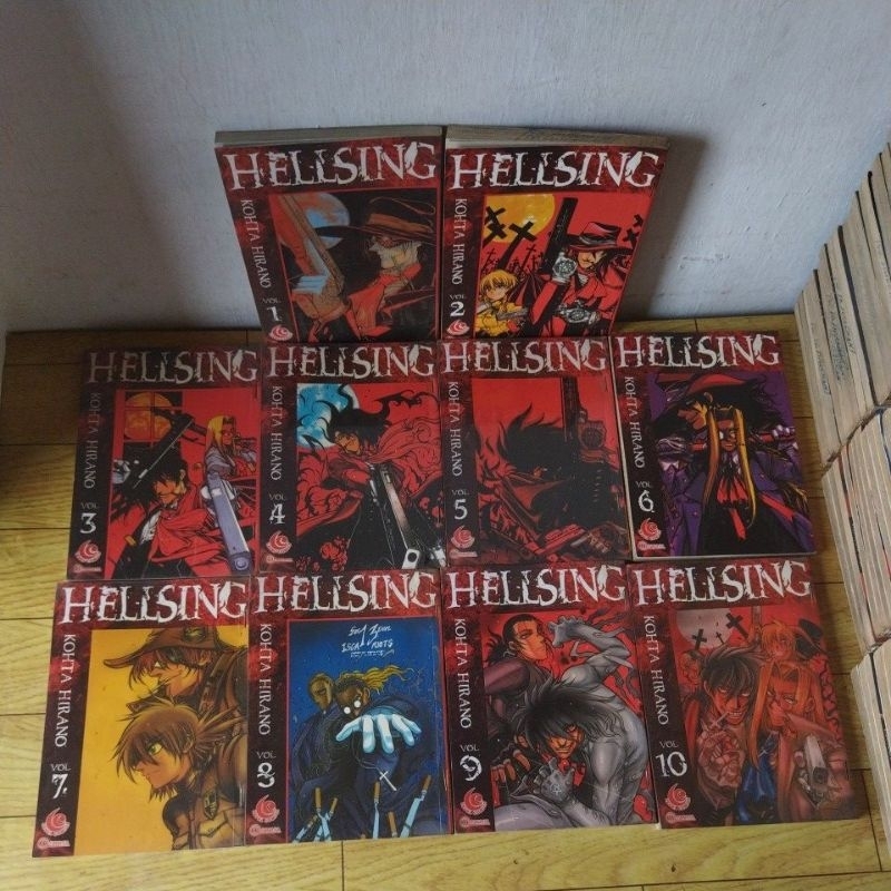 หนังสือการ์ตูน Hellsing Comics 1-10 จบ | Shopee Thailand