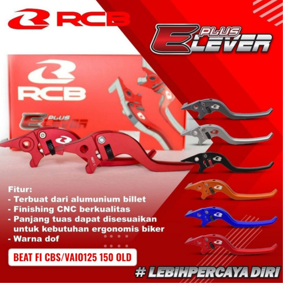 เบรคมือจับ RCB BEAT FI CBS/VARIO 125 150 OLD TYPE E PLUS ซ้าย - RACING ...
