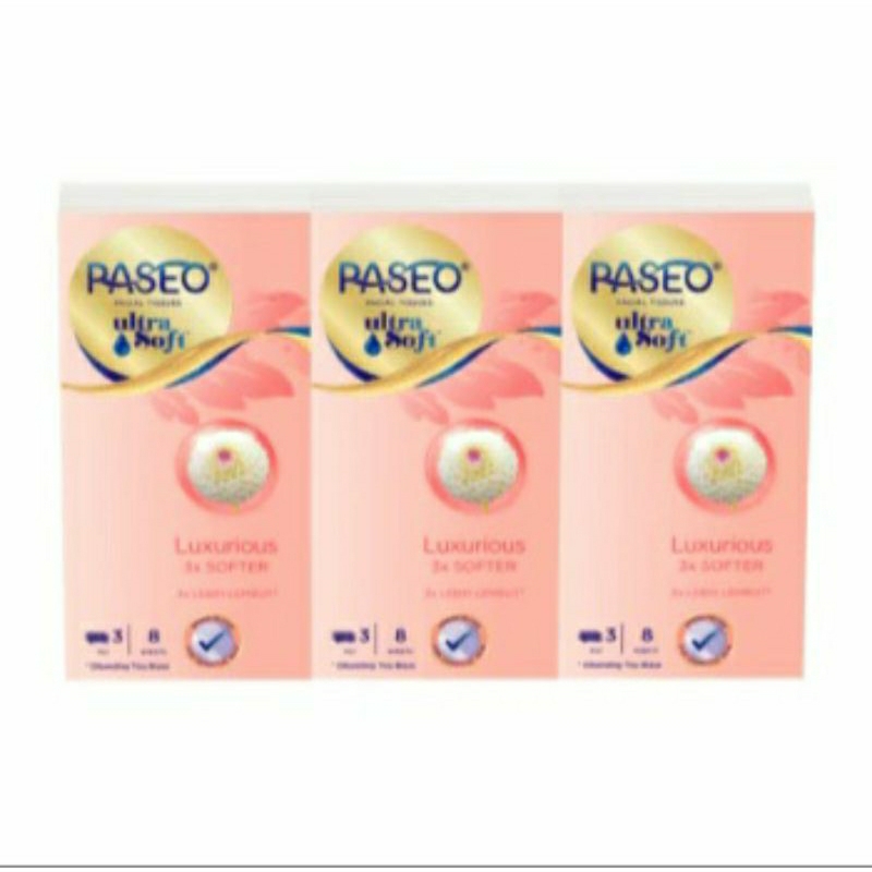| 6แพ็ค | Paseo ULTRASOFT ทิชชู่พกพา Wangky Luxurious Non Perfumed 8S ...