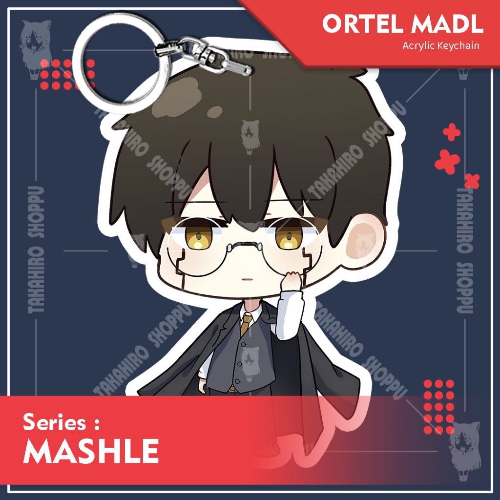 GUNDAN พวงกุญแจอะคริลิค Mashle ORTER MDL | Shopee Thailand
