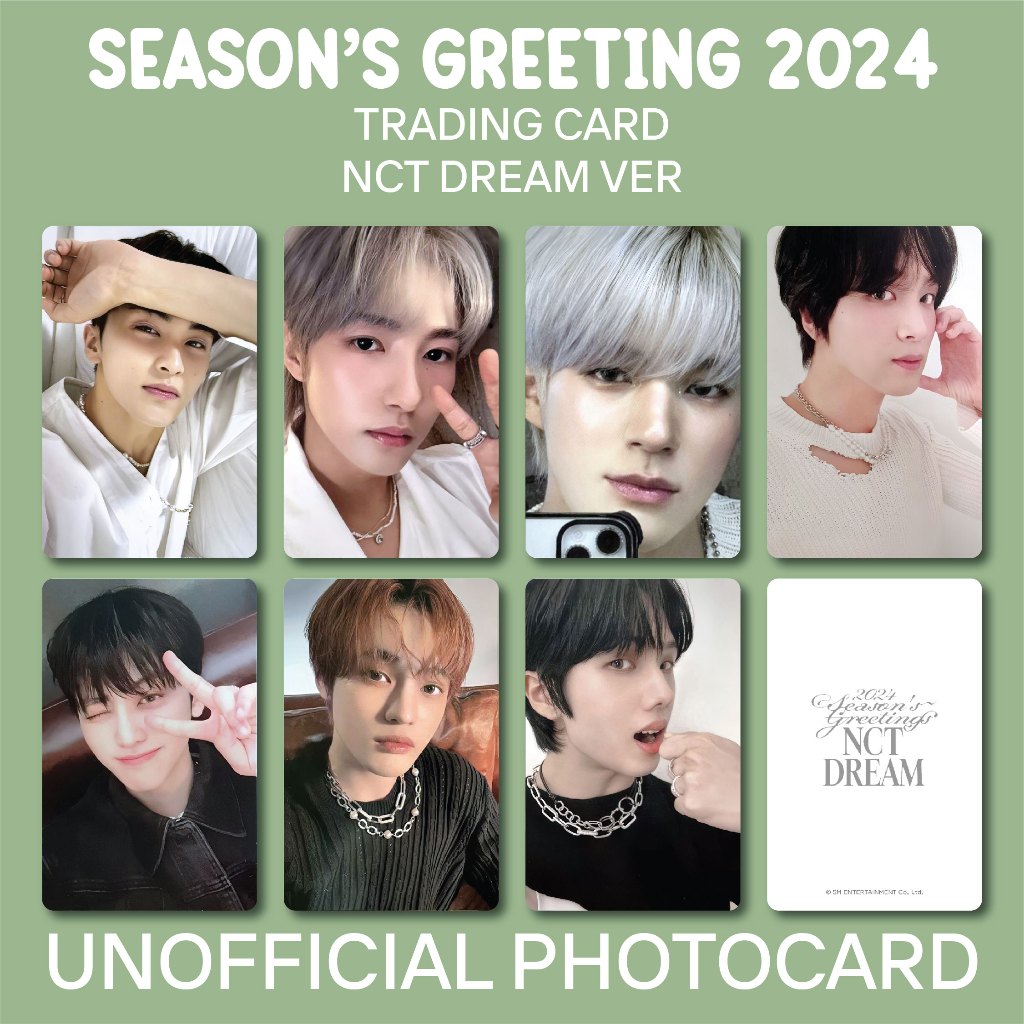 [UNOFFICIAL] Nct DREAM - SEASONS GREETINGS 2024 TC | Shopee Thailand