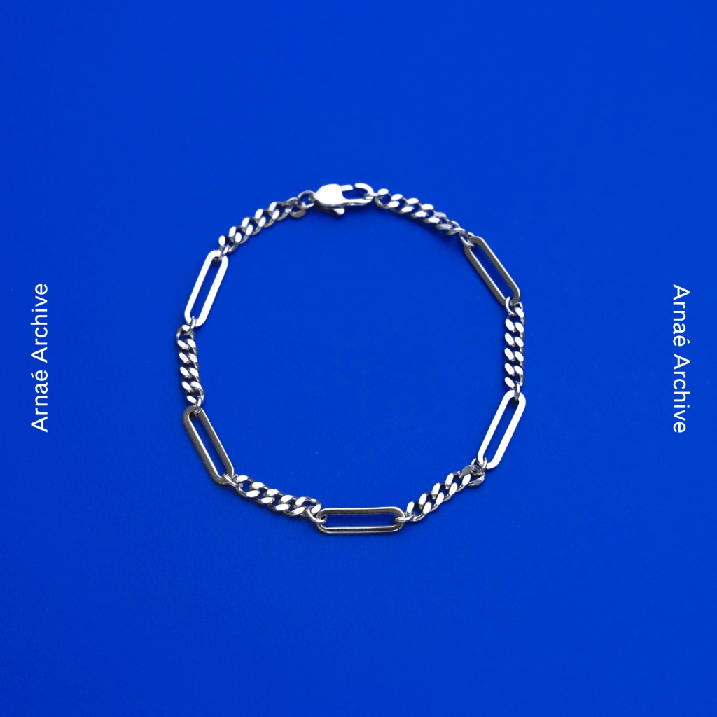 Arnaé Archive - สร้อยข้อมือโซ่คลิป - สร้อยข้อมือผู้ใหญ่ระดับพรีเมียม ...