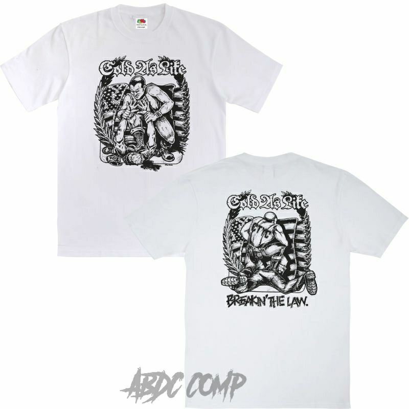 เสื้อยืดวงดนตรี Cold Us Life - Breakin In The Law / Hardcore Beatdown ...