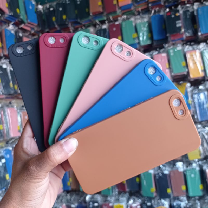 ซิลิโคน/เคสใหม่ล่าสุด PRO CAMERA HP OPPO A83 CASING MACAROON ฝาครอบเต็ม ...