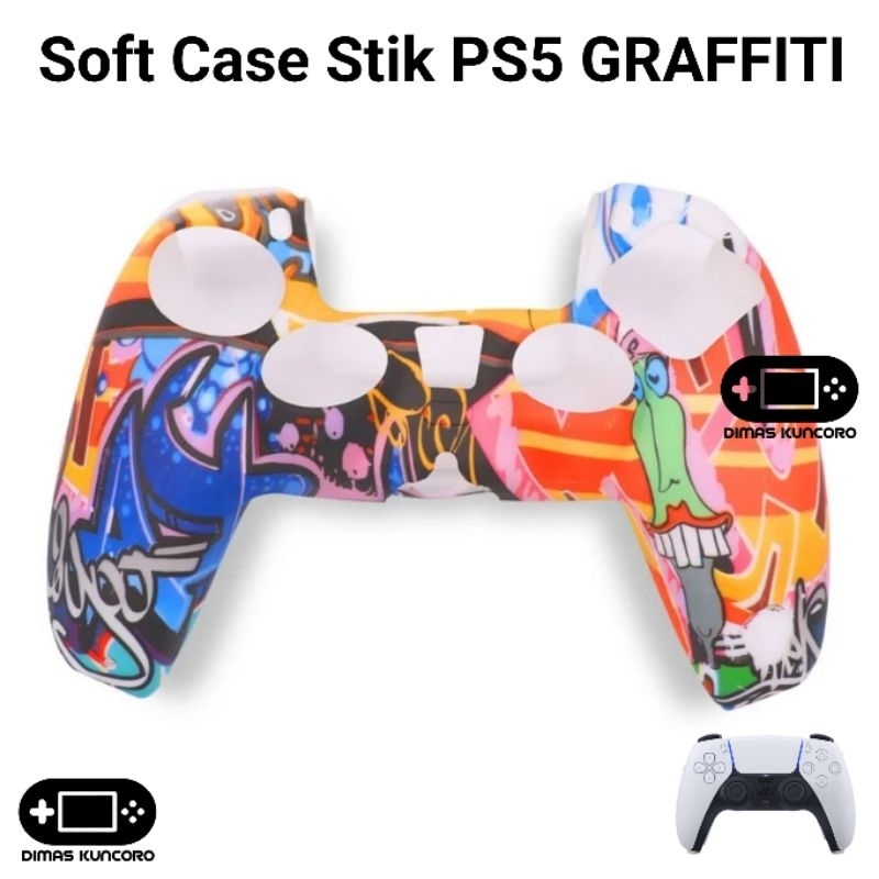 เคสซิลิโคนนิ่ม PS5 GRAFFITI ซิลิโคน ds ps playstation 5 | Shopee Thailand