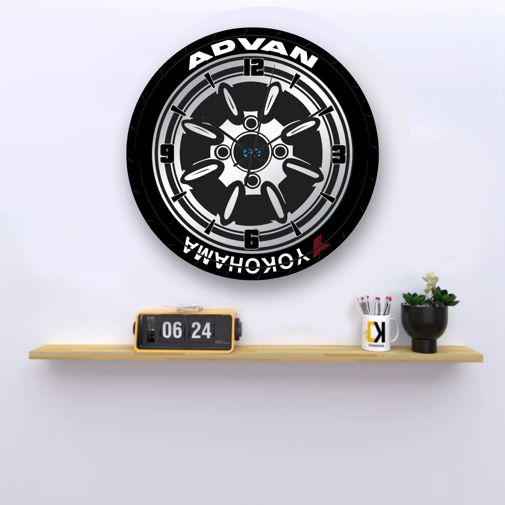 นาฬิกาแขวนผนัง ขอบสามเหลี่ยม ENKEI RPF1 RP01 TARMAC COMPE 8 IRS นาฬิกา ...