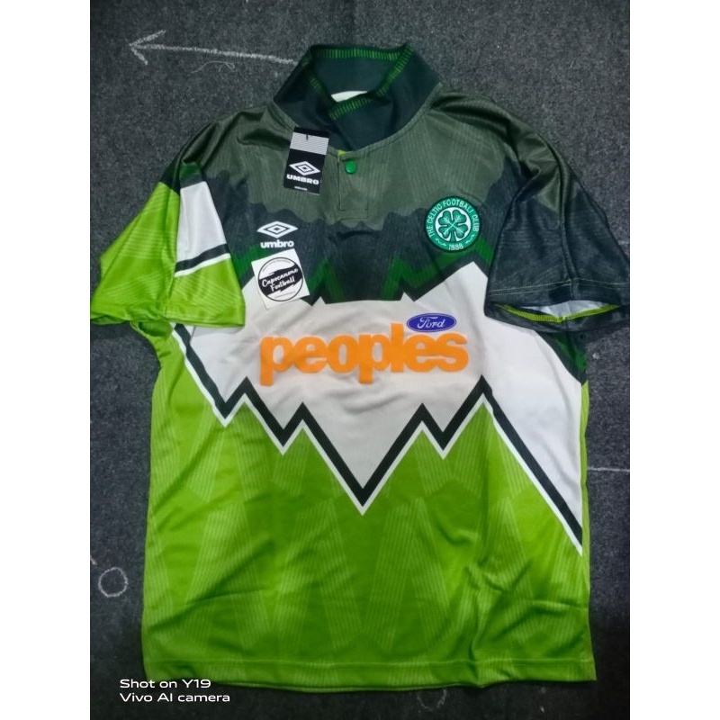Glasgow CELTIC RETRO JERSEY 1991 1992 1993 91 92 93 AWAY 1990 90 ...