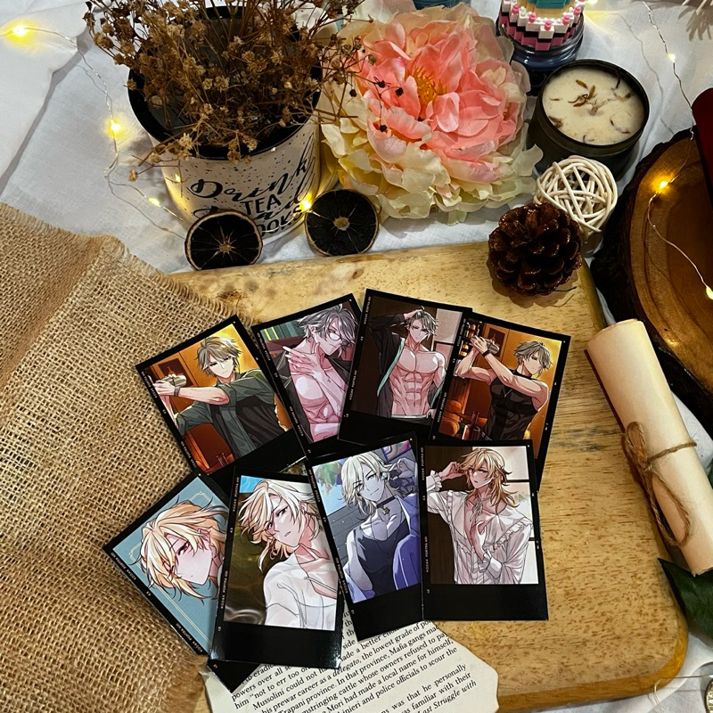 Hitam Fanmerch Genshin Impact โพลารอยด์ Kodak Black Wriothesley ...