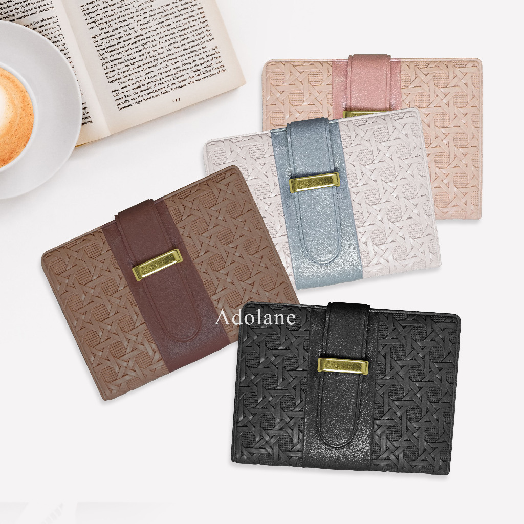 Adolane 091 WOVEN COMBINATION GOAL WALLET / MINI WALLET / CARD WALLET ...
