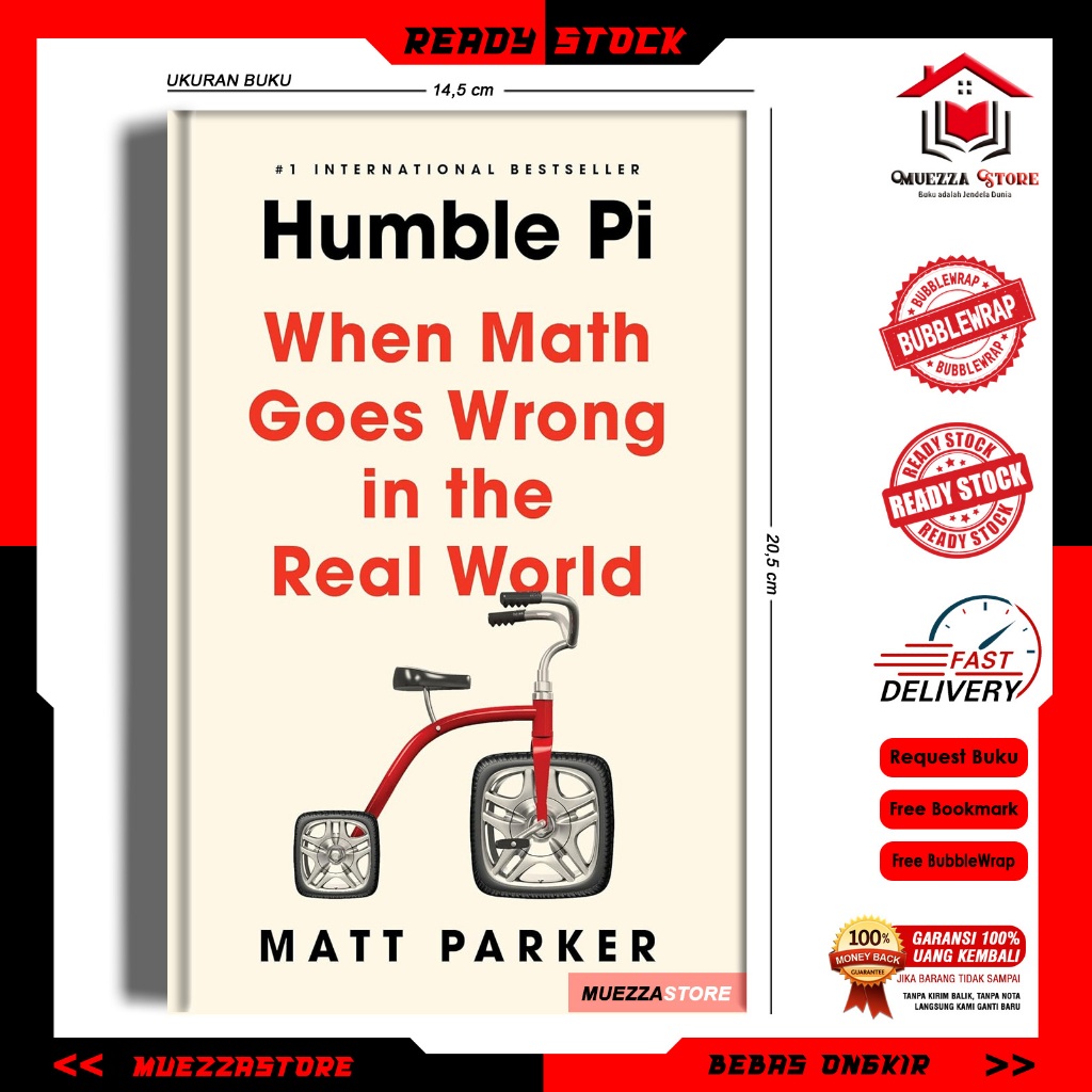 Humble Pi โดย Matt Parker ( อังกฤษ/อินโดนีเซีย ) | Shopee Thailand