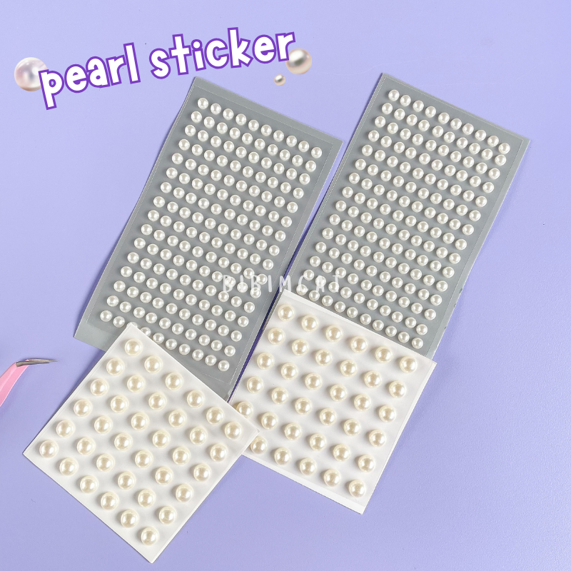 สติ๊กเกอร์มุก Mutiara นูน/สติ๊กเกอร์ Deco HP Nail Make Up | Shopee Thailand