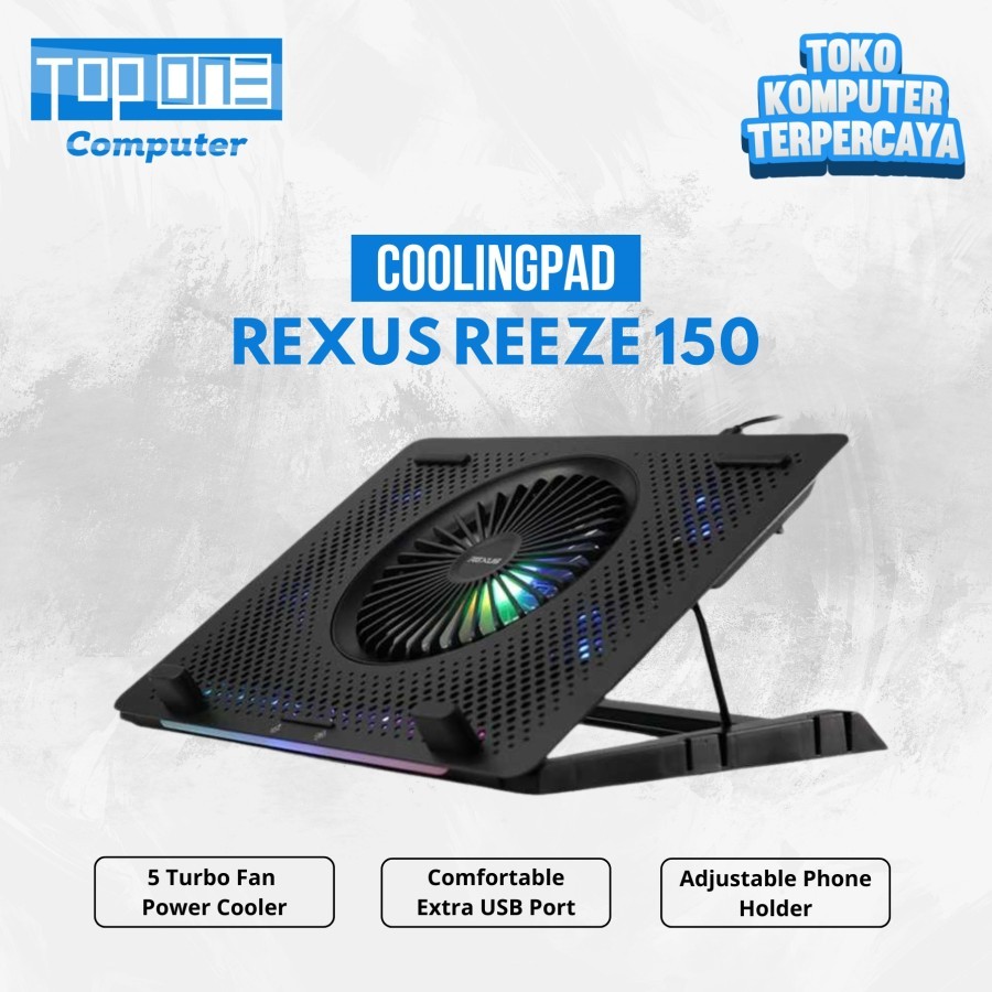 Rexus Breeze B150 CoolingPad Cooling Pad Gaming | Shopee Thailand