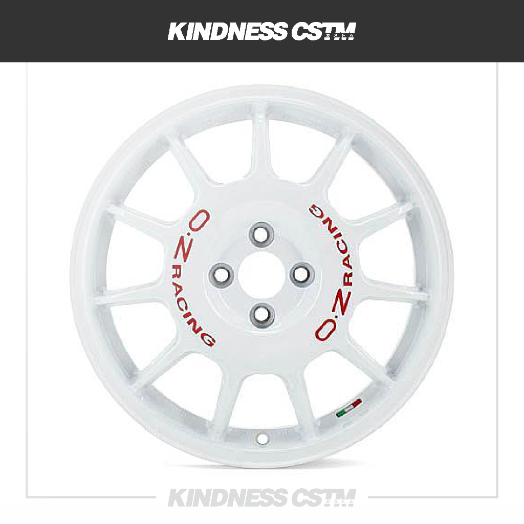 สติ๊กเกอร์ริมสําหรับ OZ racing rally legend OZ Sport สติ๊กเกอร์ ...