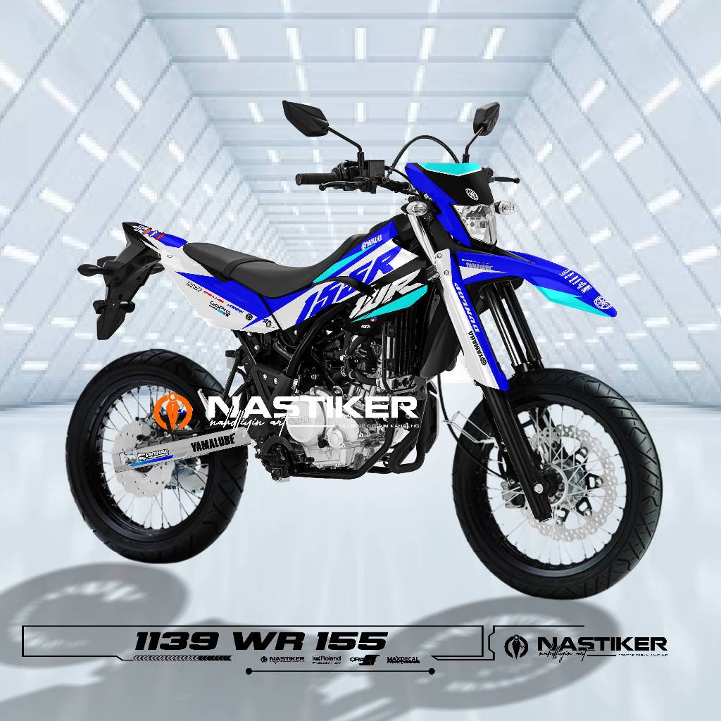 Yamaha WR 155 R WR155R Full Body Superwel Sticker ดีไซน์รูปลอก Viral ...