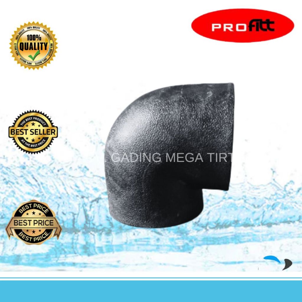 Butt Fusion Elbow Short / Short Fitting HDPE 90 63mm | Shopee Thailand