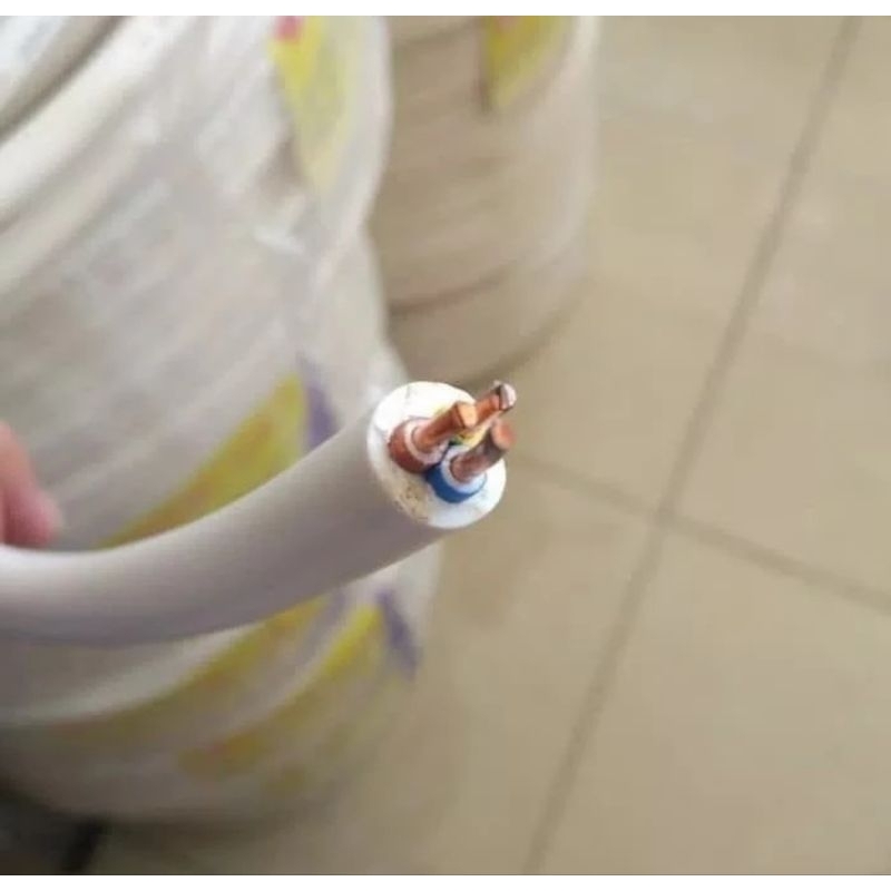 Putih NYM Power Cable 3x2.5 mm2 SUPREME White NYM 3 x 2.5 mm2 สายเดี่ยว ...