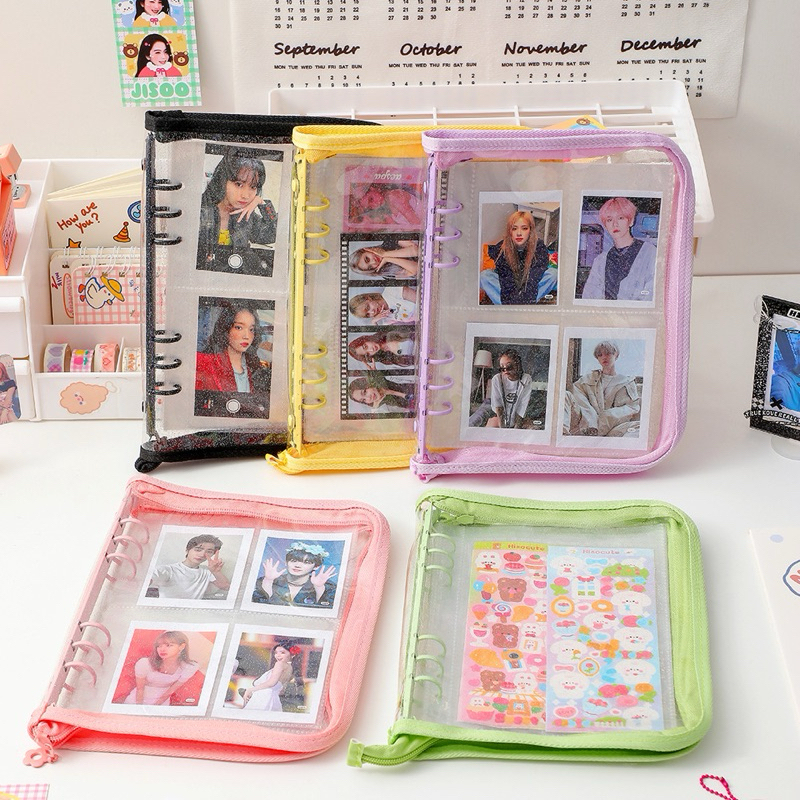 Zipper Binder Photocard [ขนาด A5] Binder 6 ห่วง - Binder Album pc ...