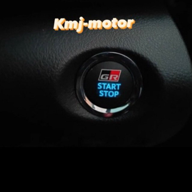 Original GR Emblem GR Start Stop ปุ่มเครื่องยนต์ Fortuner Yaris สติกเกอร์ | Shopee Thailand