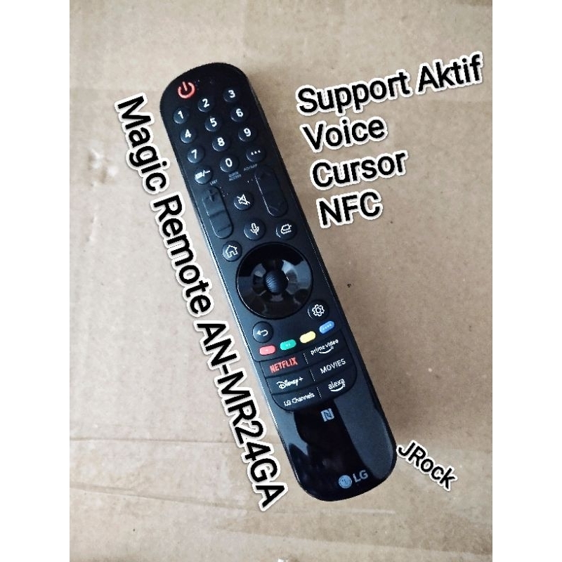 รีโมทเมจิกสมาร์ททีวี LG MR24GA AN-MR24GA Active NFC VOICE CURSOR ...