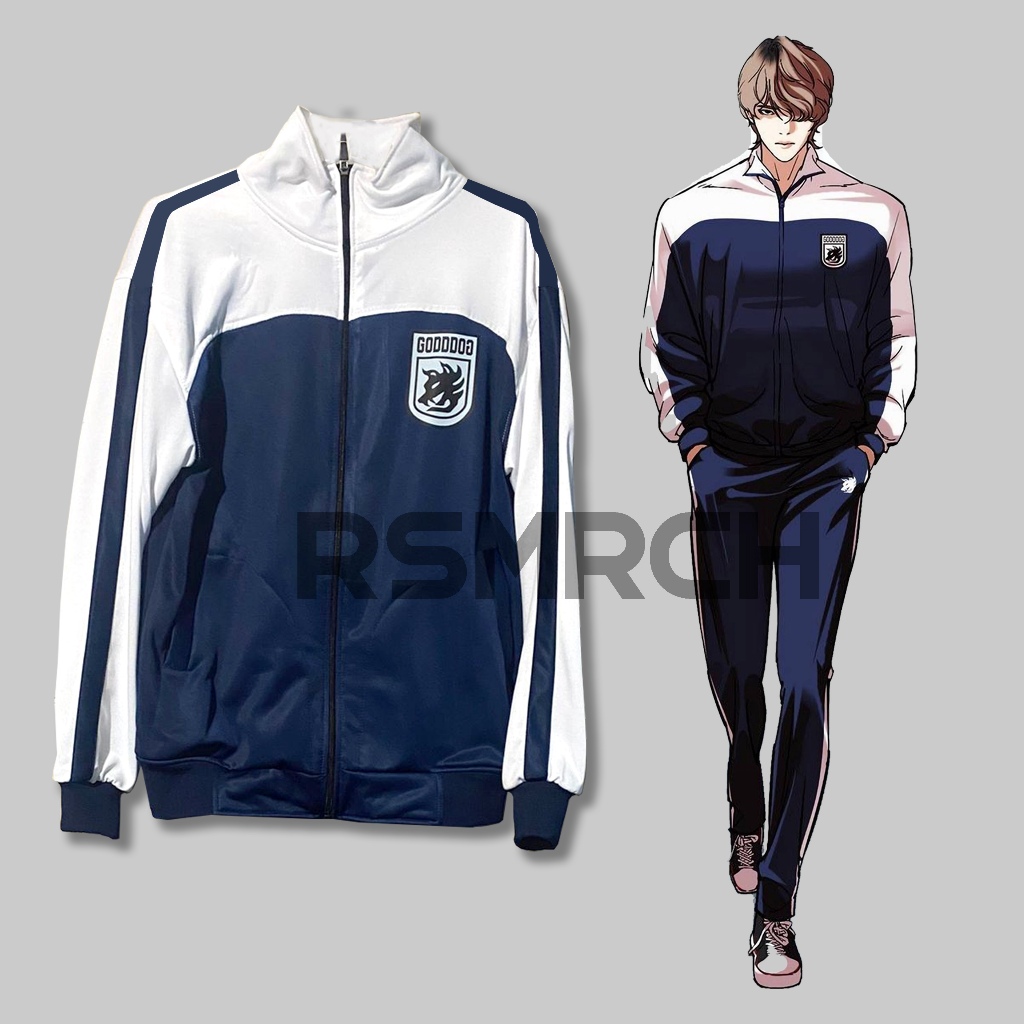 Seong Yohan Goddog Leader Manhwa Lookism Jacket ชุดเกาหลี | Shopee Thailand
