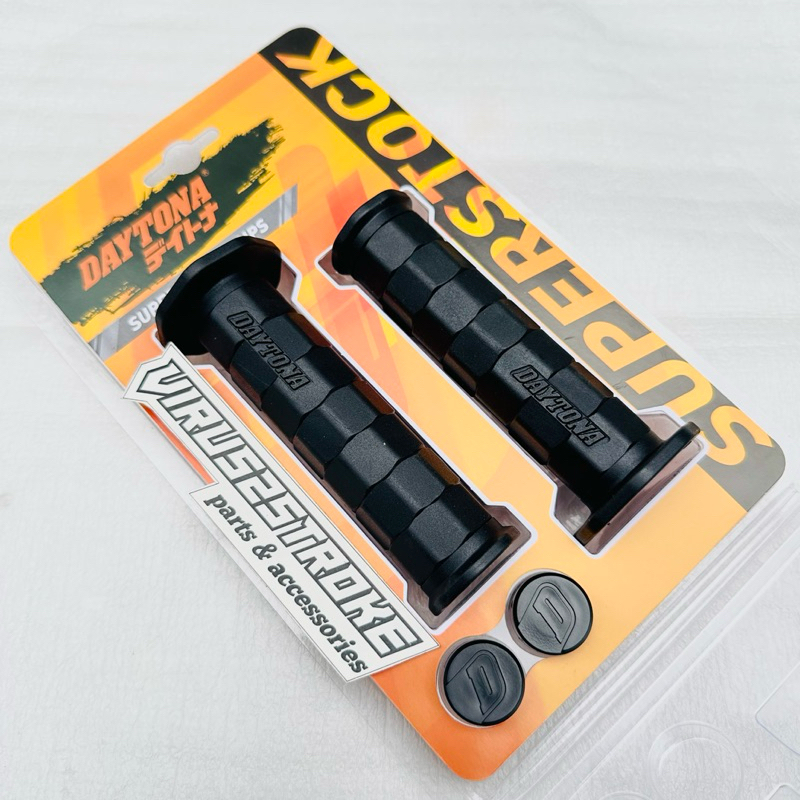 ปลอกแฮนด์ ปลอกแฮนด์ Fat Handfat Daytona Superstock SS3 SS-3 สีดํา Octagon Universal รถ ...