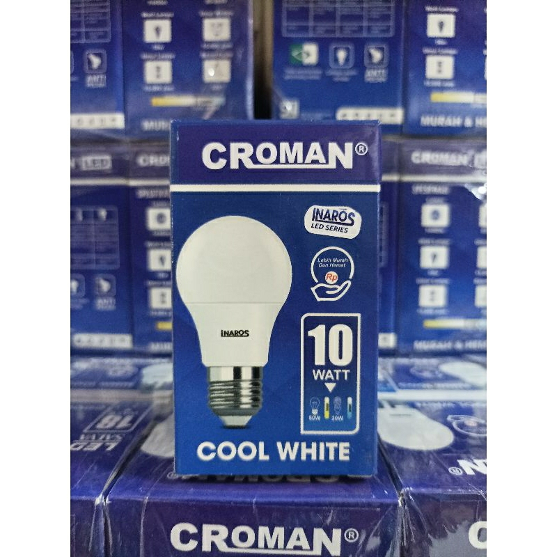 Putih Croman INAROS หลอดไฟ led 10 วัตต์ สีขาว | Shopee Thailand