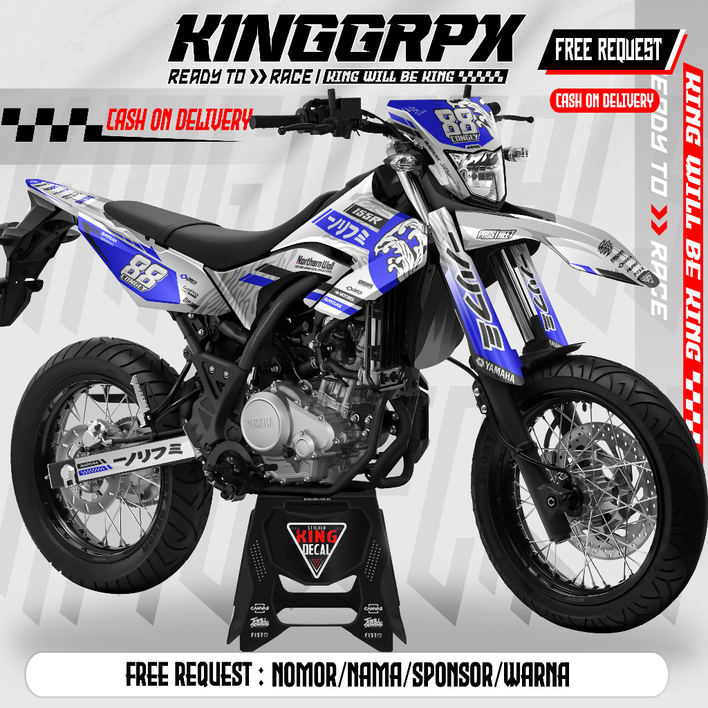 รูปลอก WR STICKER WR FULL BODY CUSTOME DESIGN | Shopee Thailand