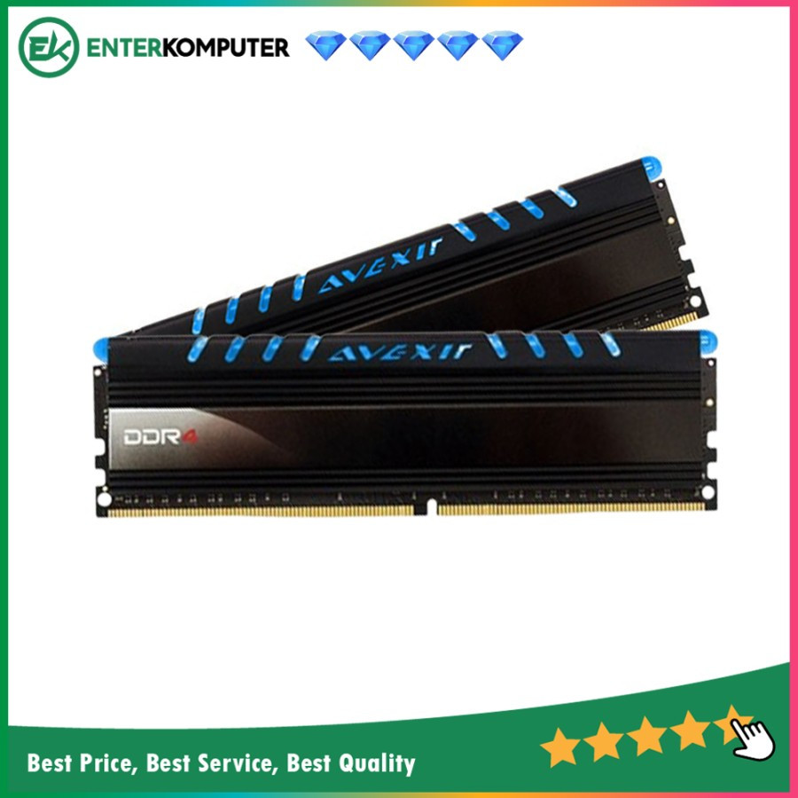 Ram Avexir DDR4 Core Blue 2400MHz 8GB (2x4GB) Dual Channel/RAM 8GB ...
