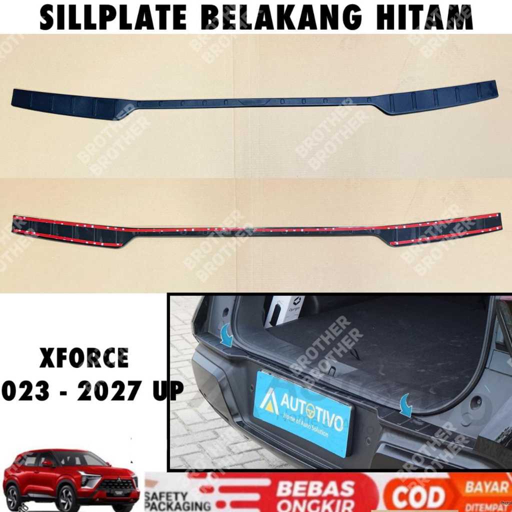 Hitam กาบหลัง Xforce X-FORCE 2023 2024 2025 2026 สีดํา | Shopee Thailand