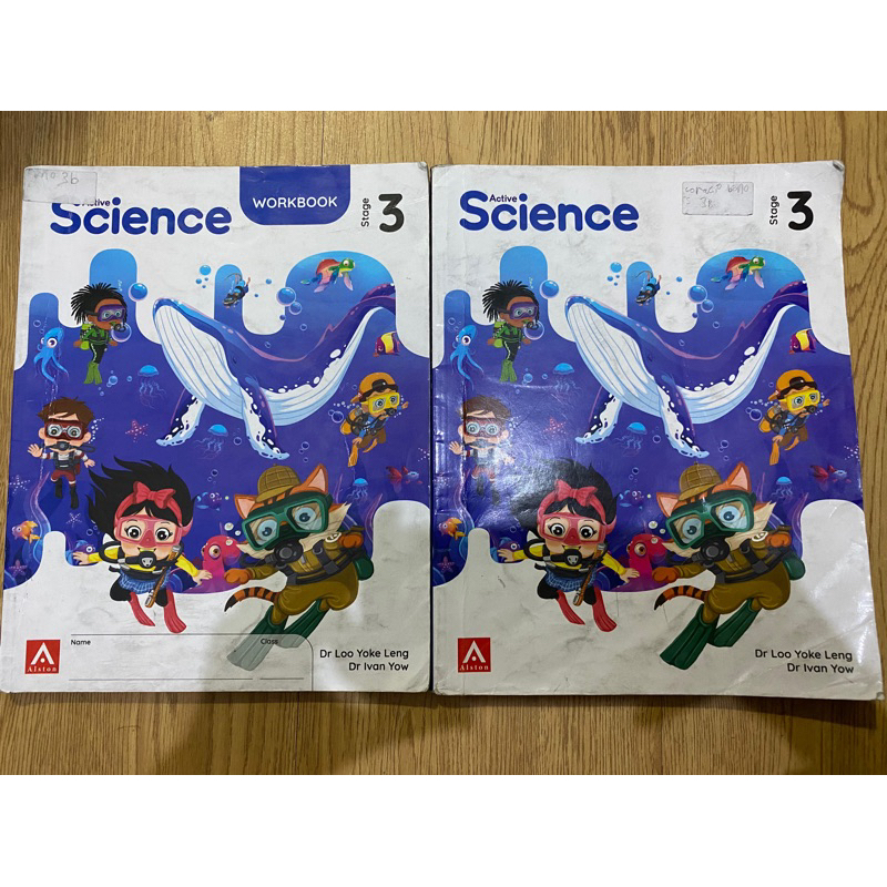 Active Science 3 นักเรียน และสมุดทํางาน สํานักพิมพ์ Alston (มือสอง ...