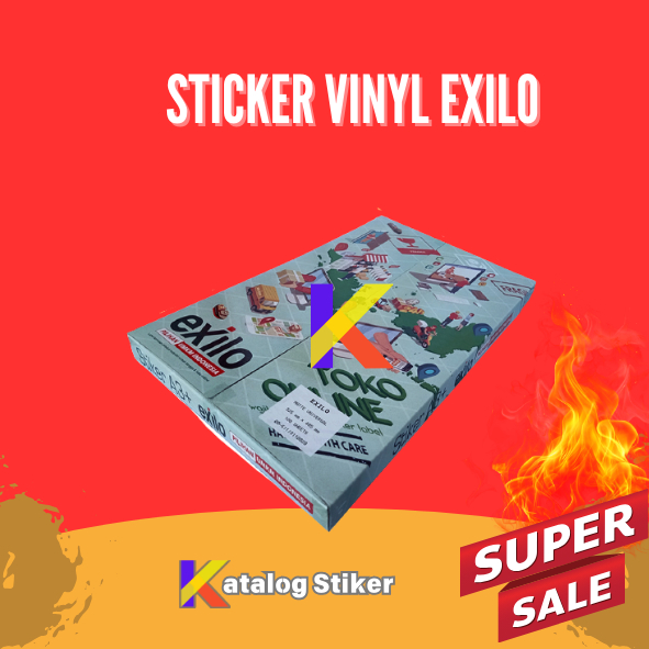 สติ๊กเกอร์ Exilo A3+ สติ๊กเกอร์ไวนิลเลเซอร์ | Shopee Thailand