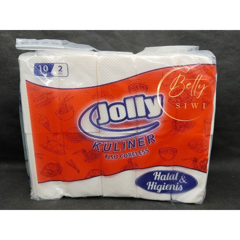 ทิชชู่ Jolly Culinary Coreless 10 ม้วน 2 ชั้น | Shopee Thailand