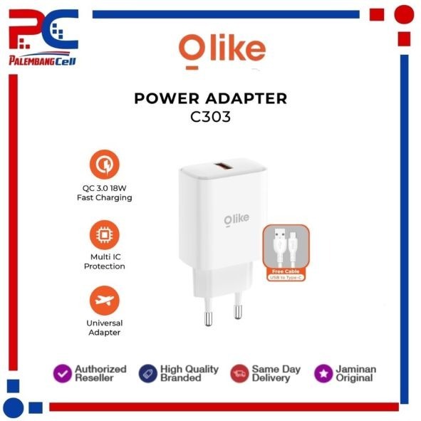 อะแดปเตอร์ชาร์จ Olike C303 VOOC Qualcomm Quick Charger 3.0 Fast Charge ...