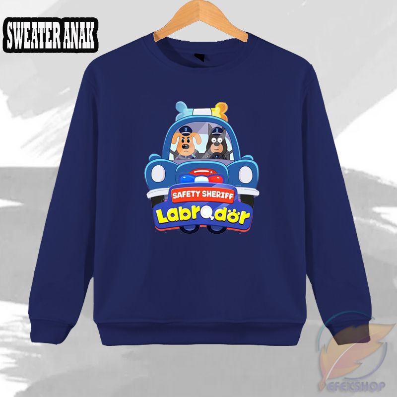 ความปลอดภัยของเด็ก SHERIFF LABRADOR SWETER เสื้อแจ็คเก็ตเด็ก SAFETY ...