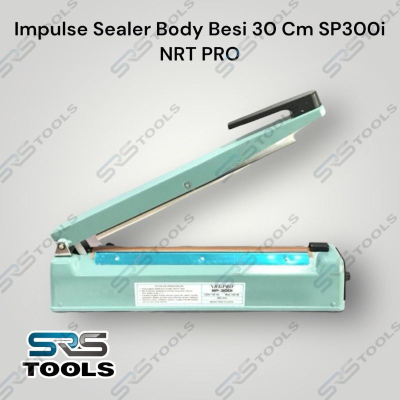 Mesin Nrt PRO SP 300 i ไฟฟ้าเหล็ก Impulse Sealer PVC 30 ซม./ความร้อน ...