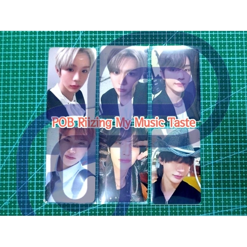 Riize Photocard OFFICIAL - Riizing Pre Order Benefit POB My Music Taste ...
