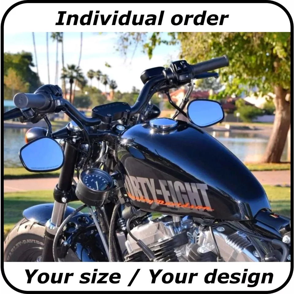สติกเกอร์ตัด Harley-davidson FORTY EIGHT TANK DECALS สติ๊กเกอร์ 1 ชุด ...