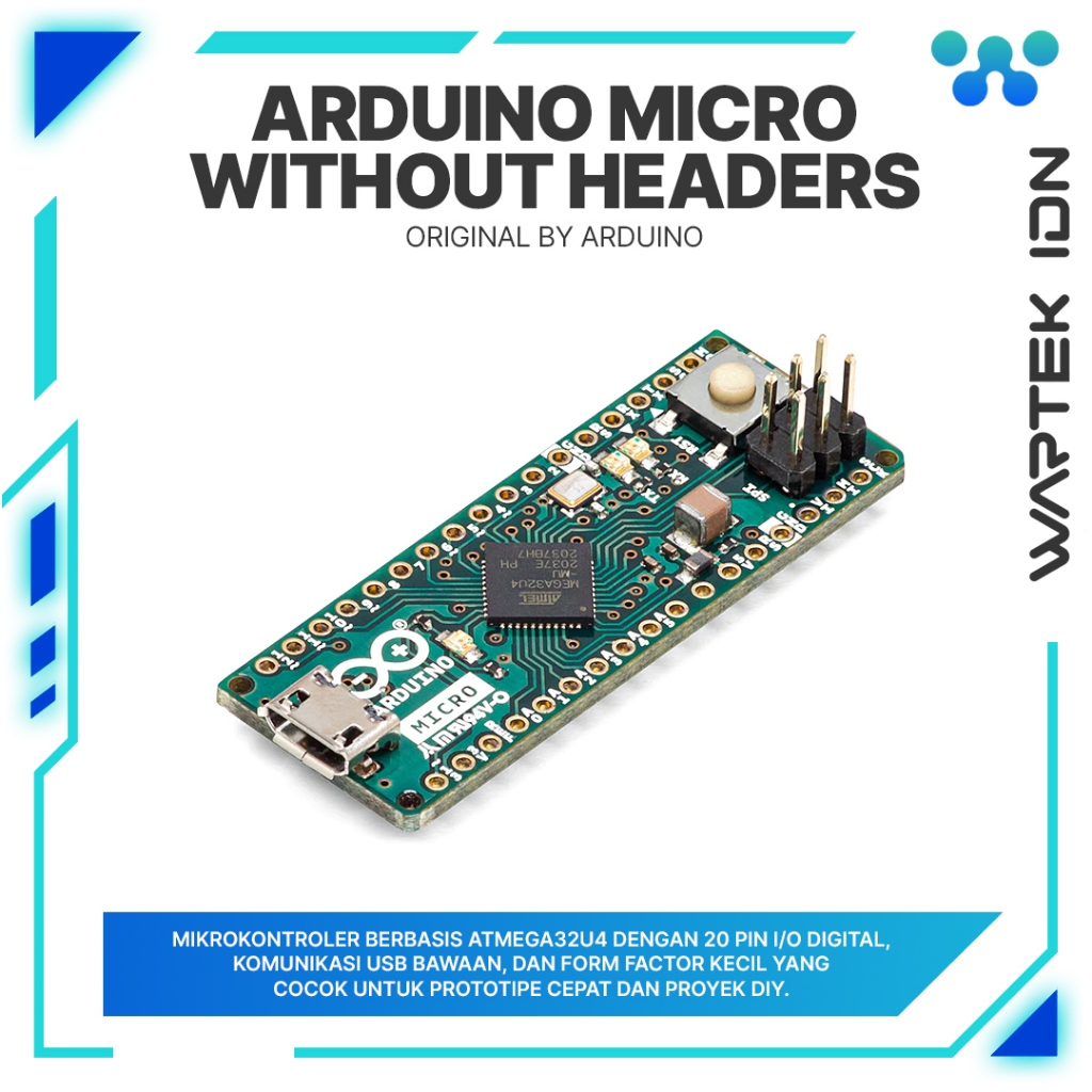 Arduino Micro Without Headers ต้นฉบับโดย Arduino | Shopee Thailand