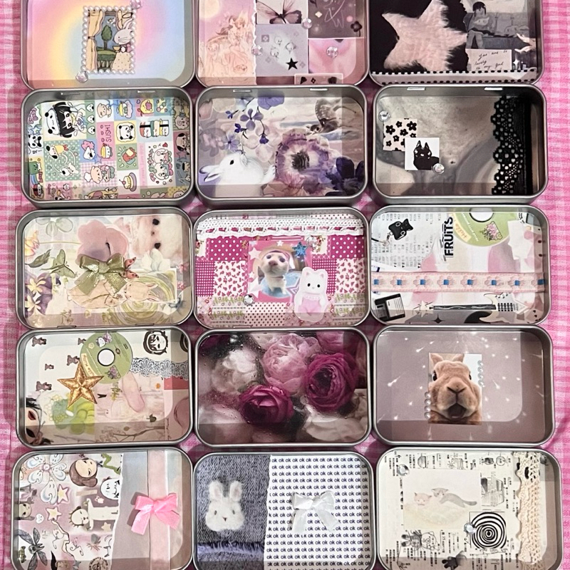 TIN BOX WALLETS ALTOIDS TIN BOX TIN CASE WALLET DECO AESTHETIC TIN ...