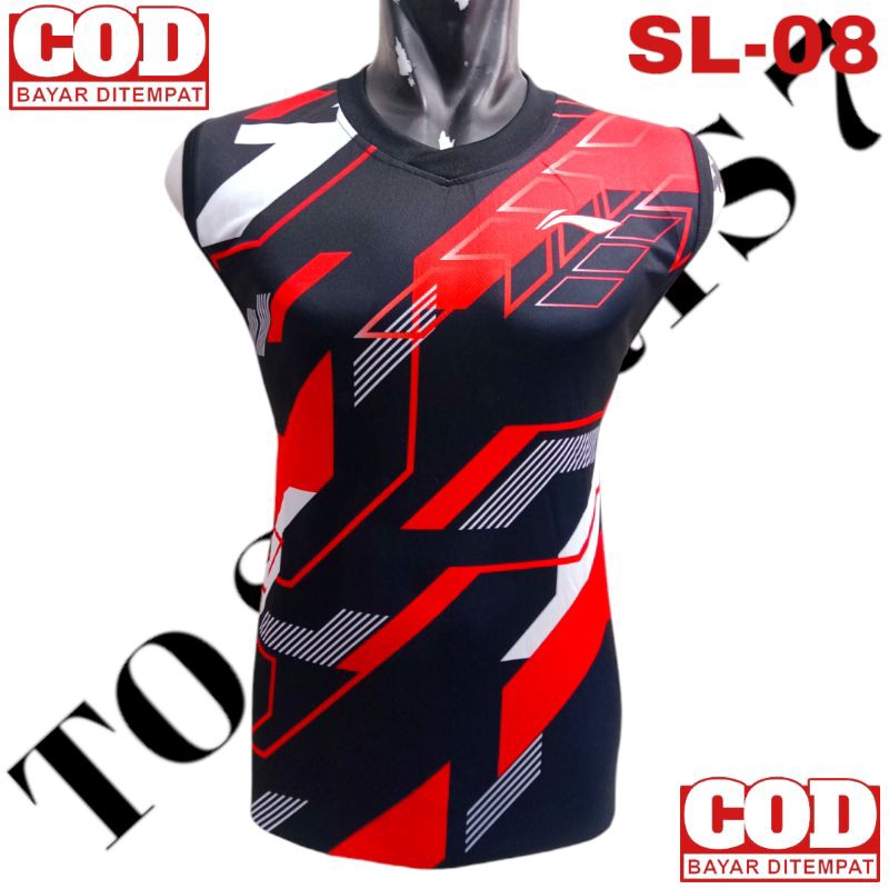 ใหม่ PRINTING ADULT BADMINTON SINGLET JERSEY / กีฬาแบดมินตันสําหรับ ...
