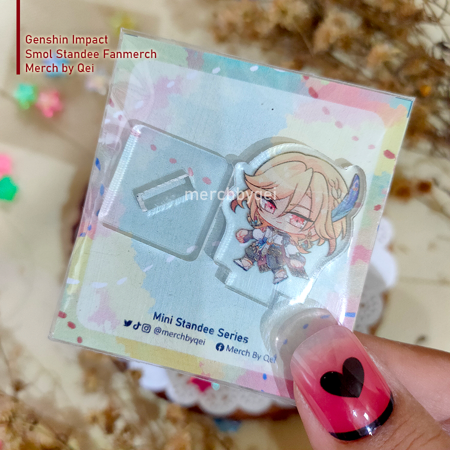 Standee Mini (Standee Kutu) Genshin Impact Fanart Merchandise - MERCH ...