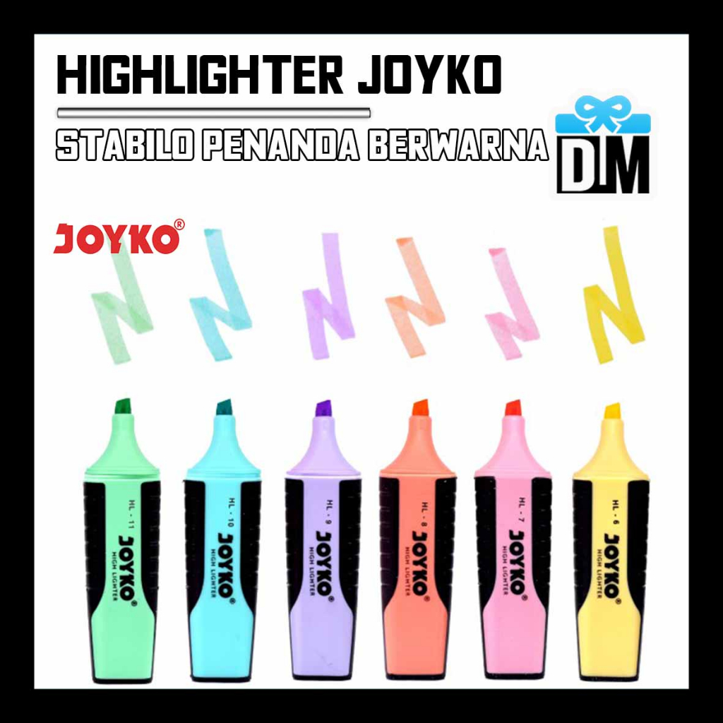 Stabilo Complete Marker กระดาษ Joyko สียางสีสันสดใส Highlighther ...