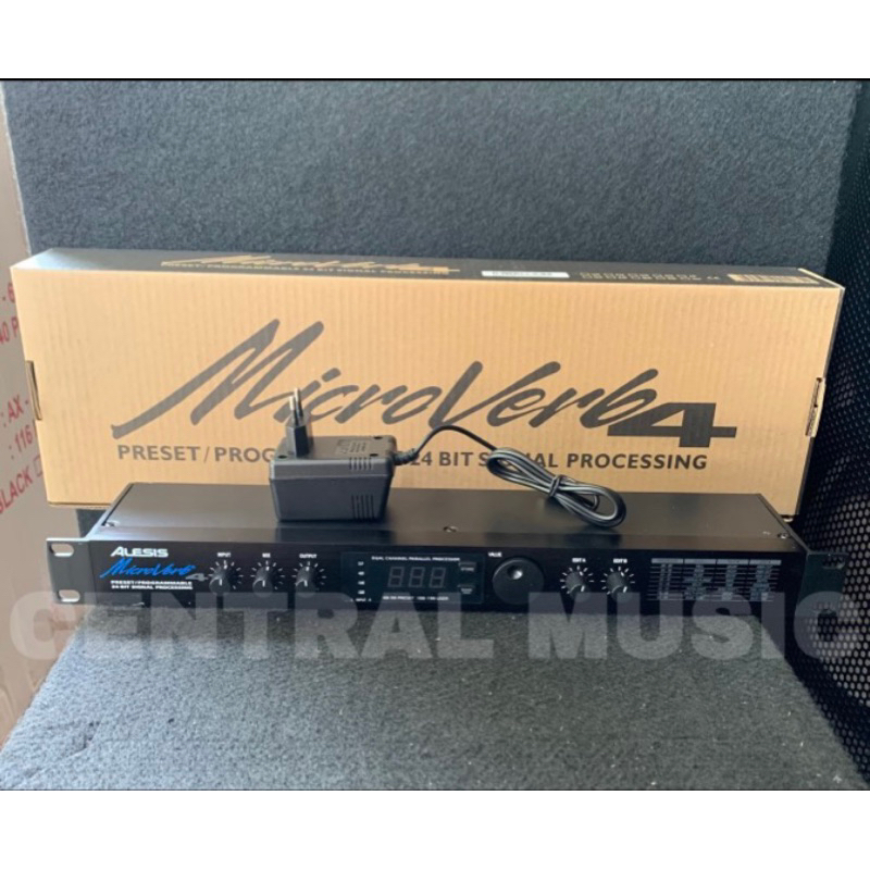 Vocal EFFECT ALESIS MICROVERB 4 ต่างหูเหล็ก สไตล์ไต้หวัน | Shopee Thailand