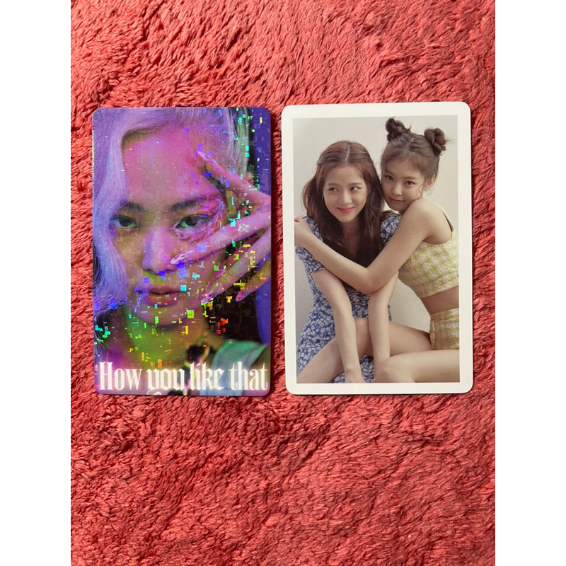 อัลบั้มรูปภาพ PC JENSOO BLACKPINK HOW YOU LIKE THAT POB KPOPMERCH HOLO WELCOMING COLLECTION 2020 ...