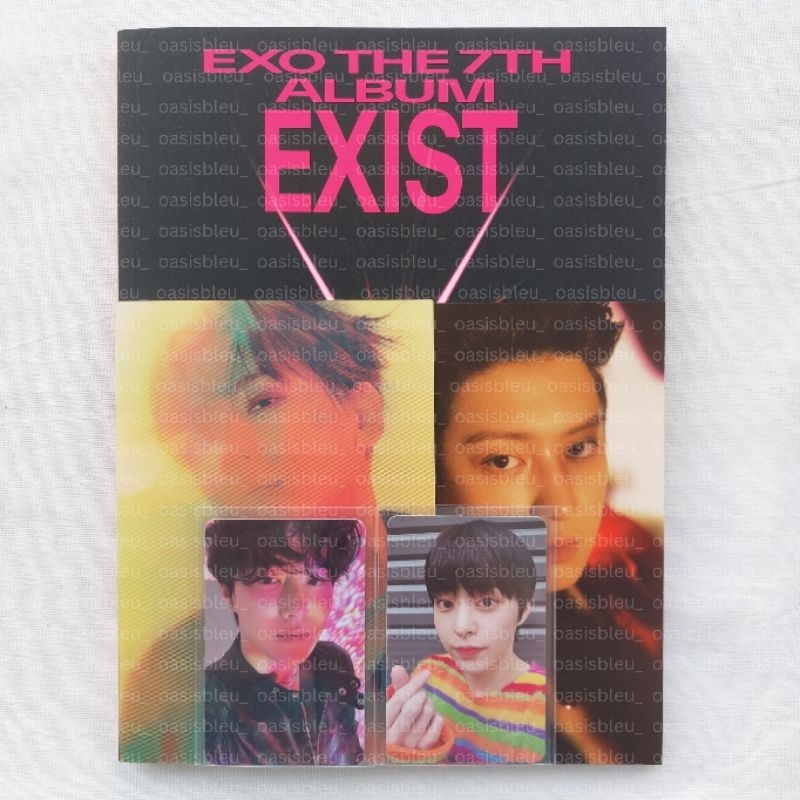 [ของแท้] อัลบั้มรูปภาพ Exo EXIST PHOTOBOOK VER X UNSEALED พร้อมการ์ดภาพ SUHO & XIUMIN | Shopee ...