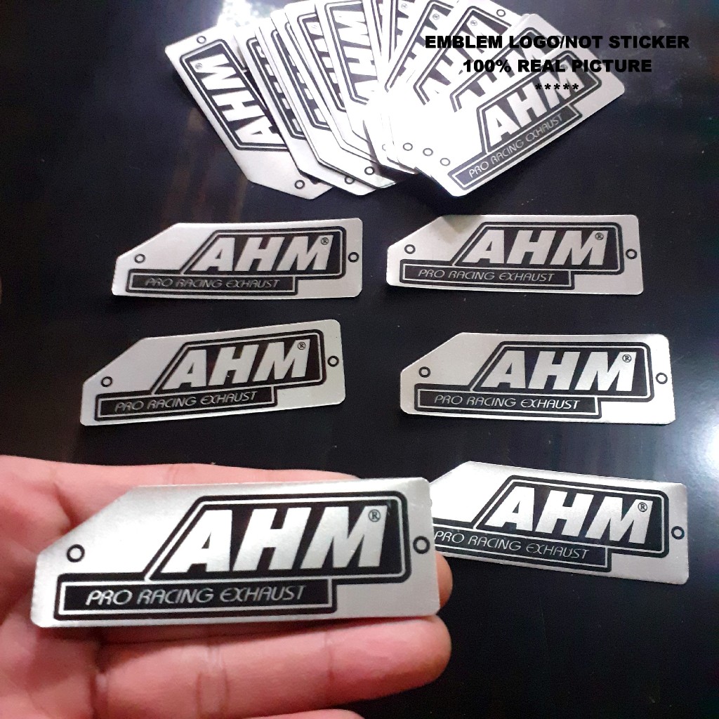 Ahm Emblem โลโก้ ยี่ห้อไอเสีย/อุปกรณ์มอเตอร์ไซค์/ไม่ใช่ stiket | Shopee ...