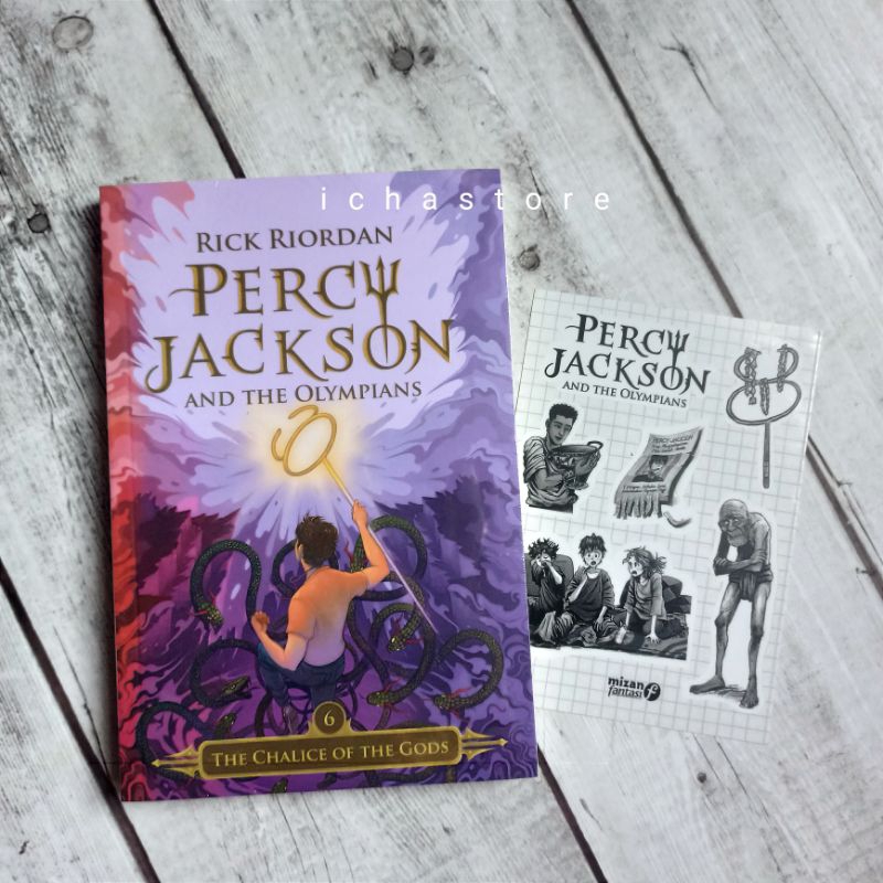 [Merch Sticker Last Stock] Percy Jackson and The Olympians 6th The ...